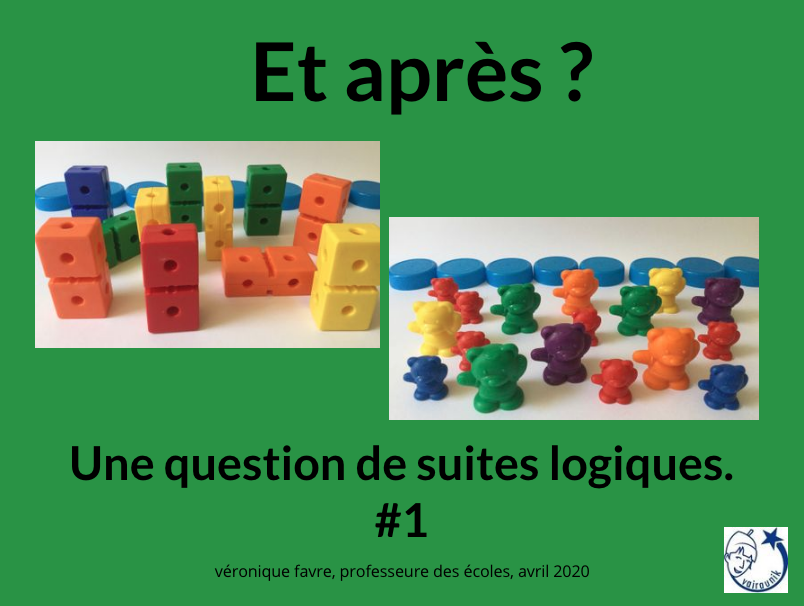 Créations « mathématiques », livres à compter et suites algorithmiques ...